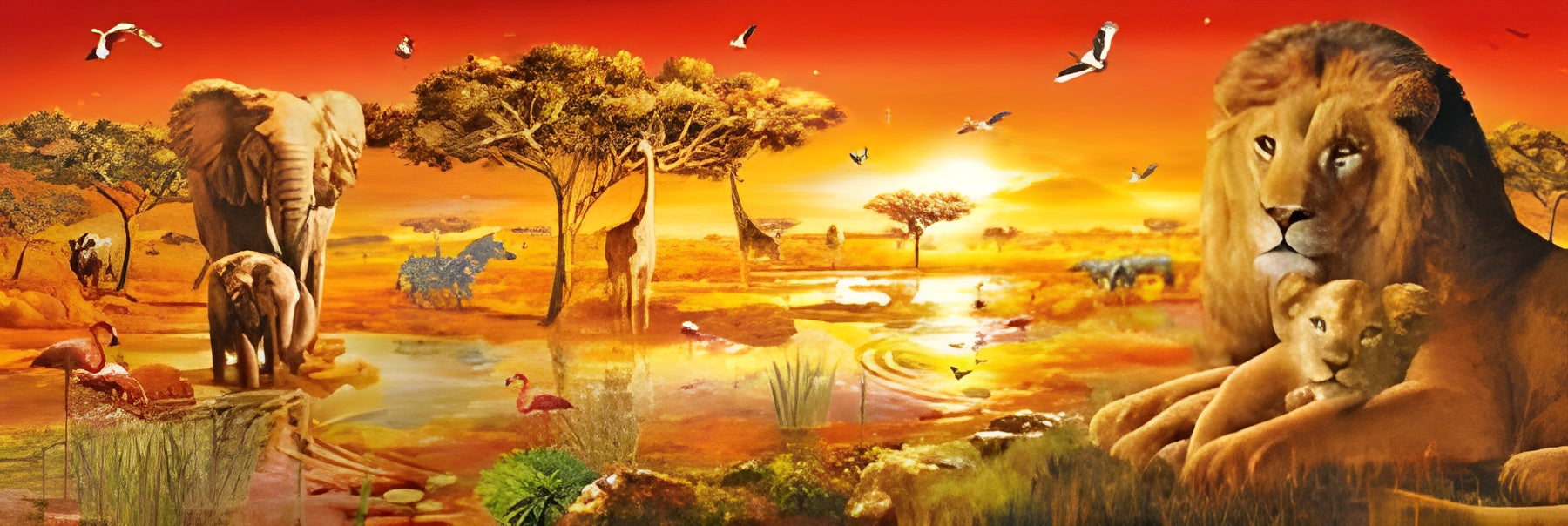 African Savannah – 1000 Piece Puzzle (Clementoni) – Puzzle House